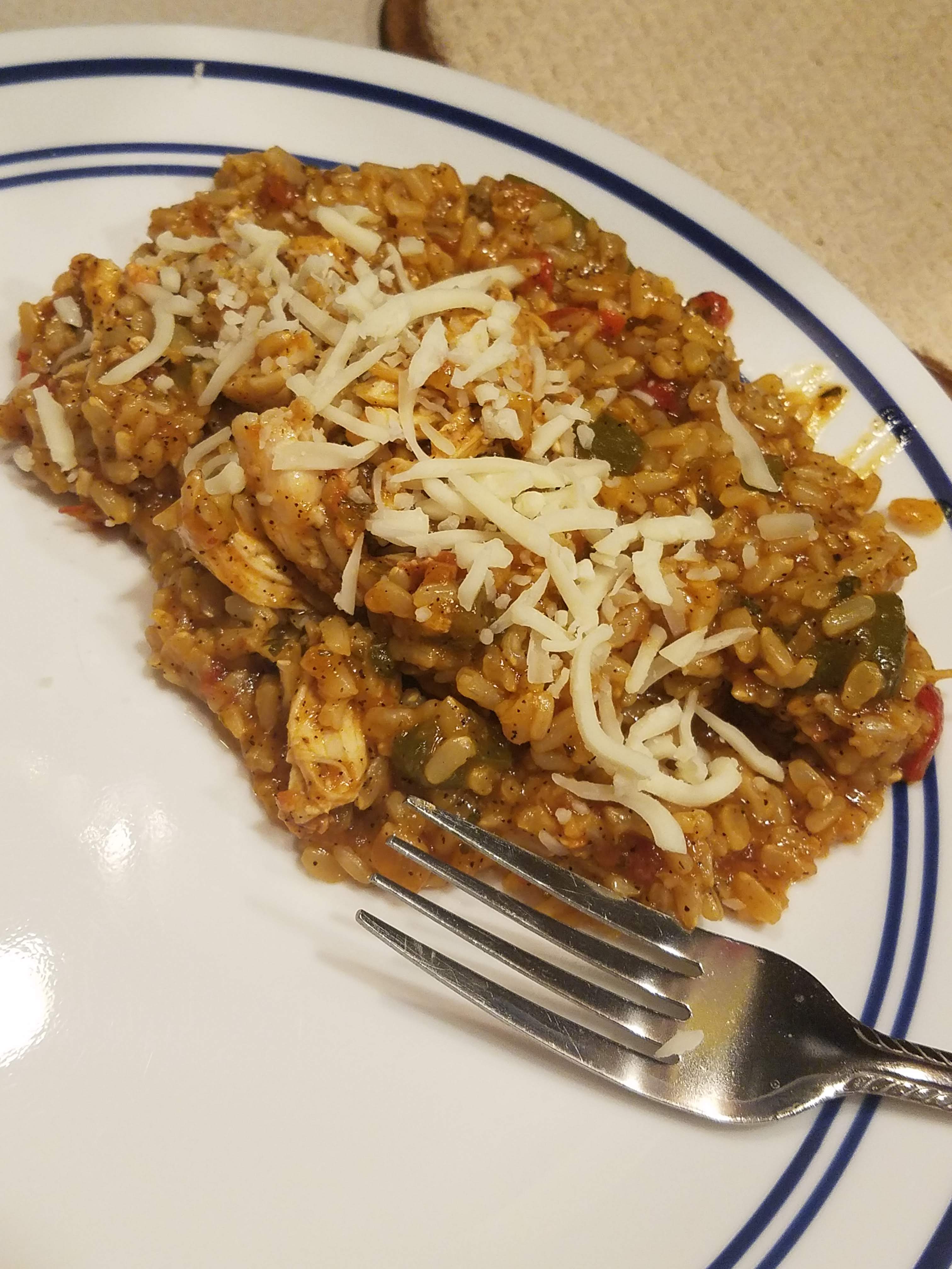Chicken Fajita Rice Bowl – In the Kitchen with Johnna Rose